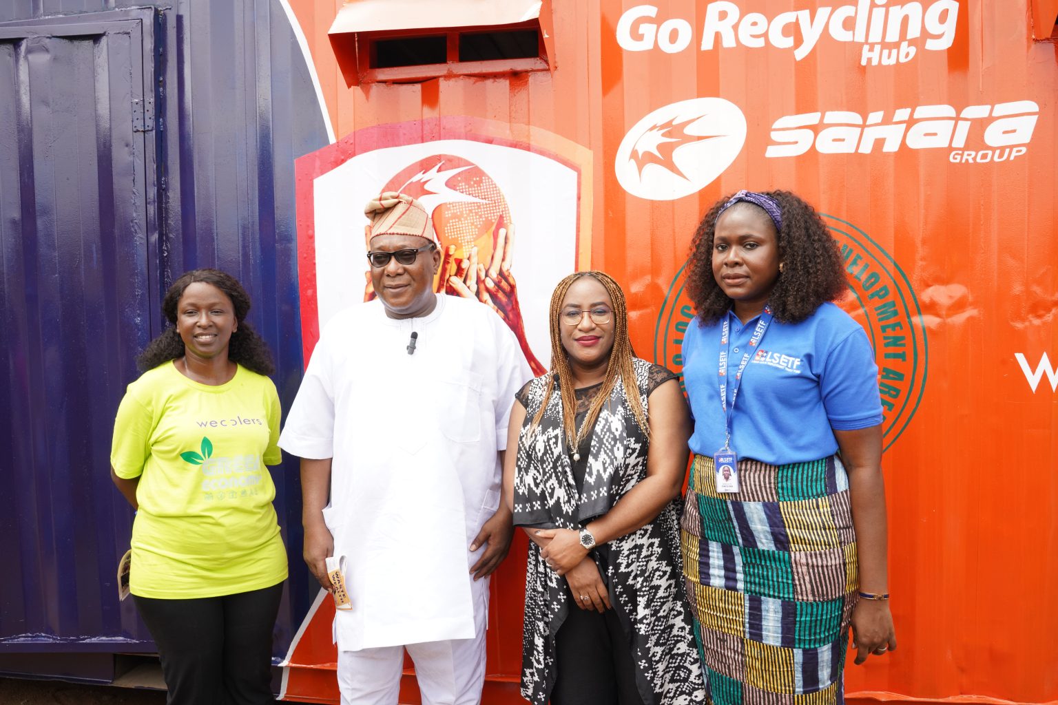 Sahara Group Foundation, LSETF, and Wecyclers launch its first ...