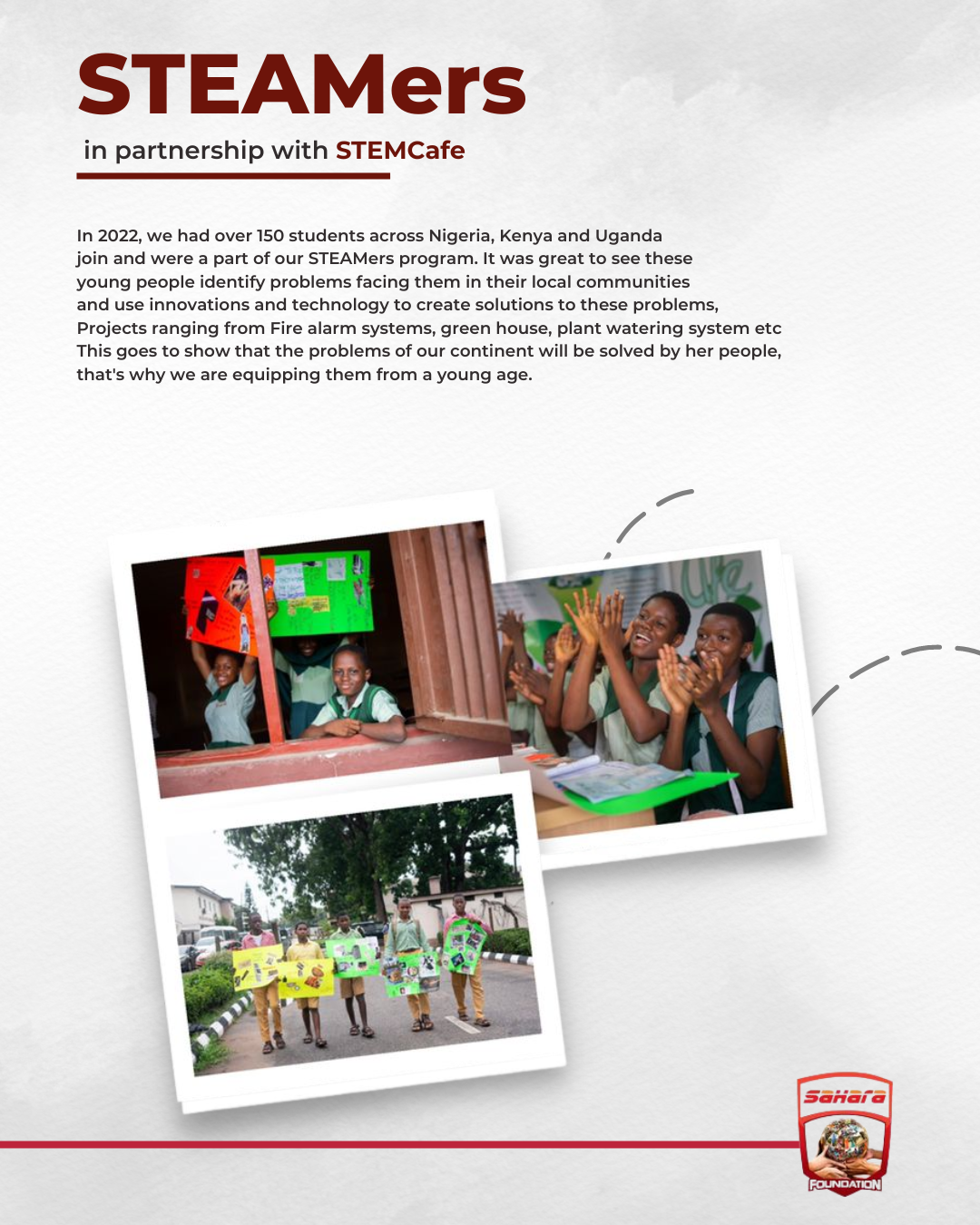 Sahara Group Foundation 2022 Newsletter - Sahara Group Foundation